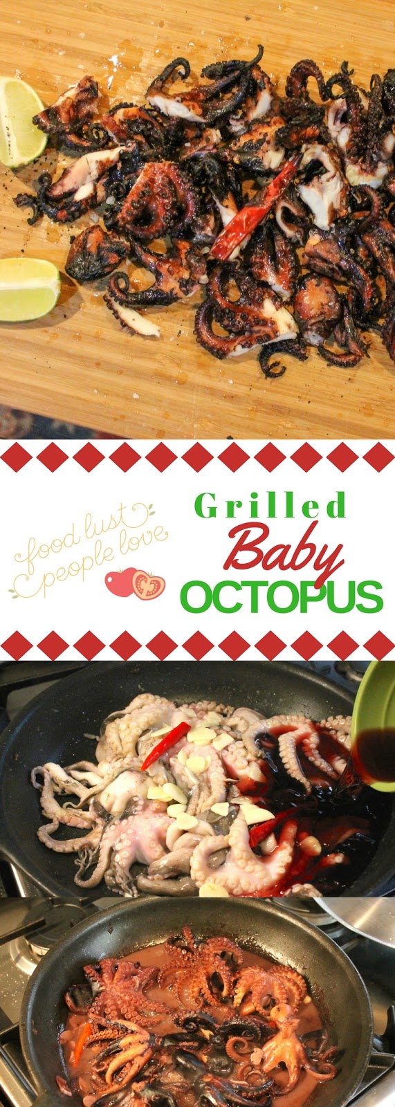 Food Lust People Love: Grilled Baby Octopus