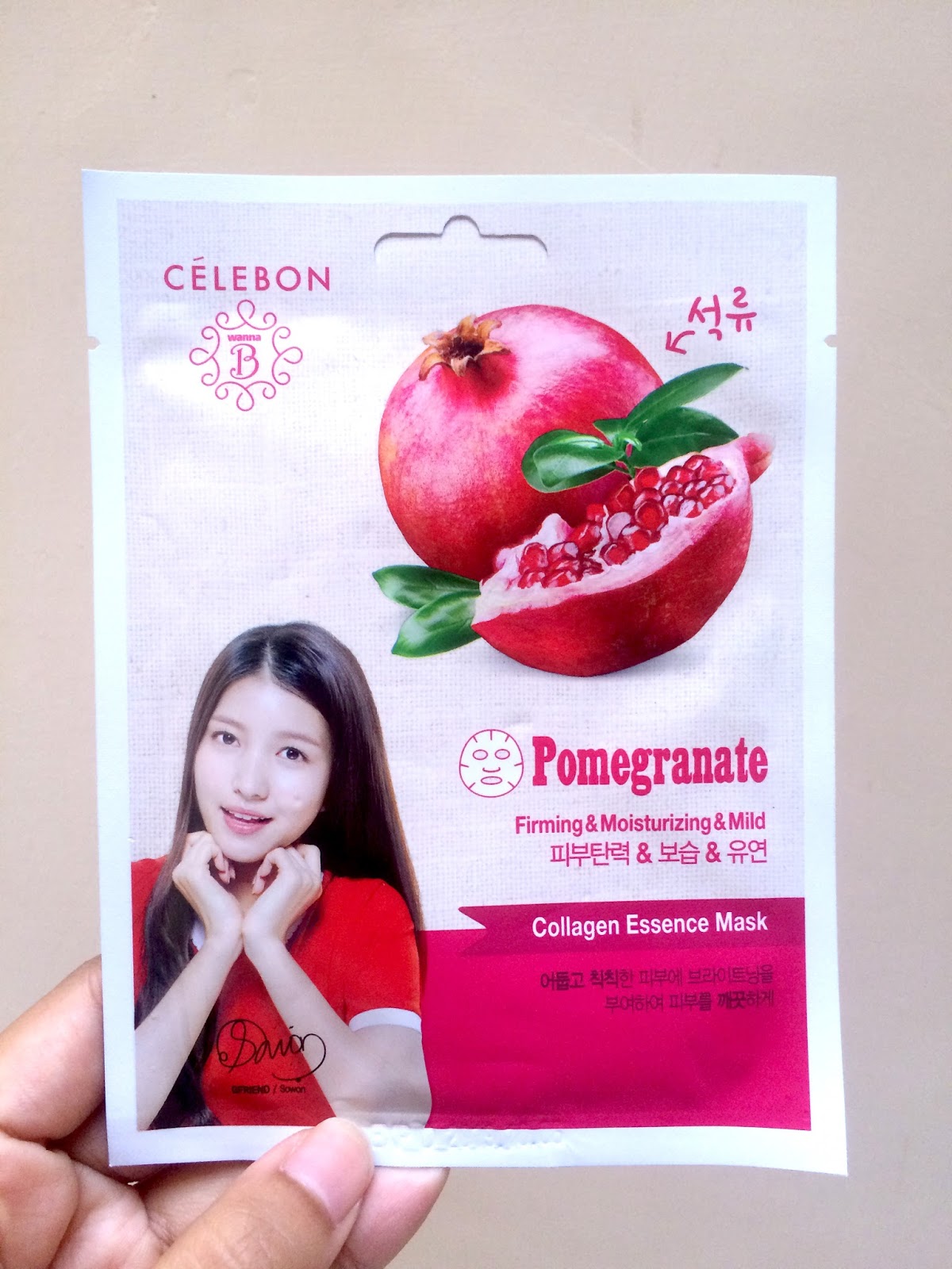 Celebon Collagen Mask Sheet Review (Platinum, Snail, Vitamin, Green Tea ...