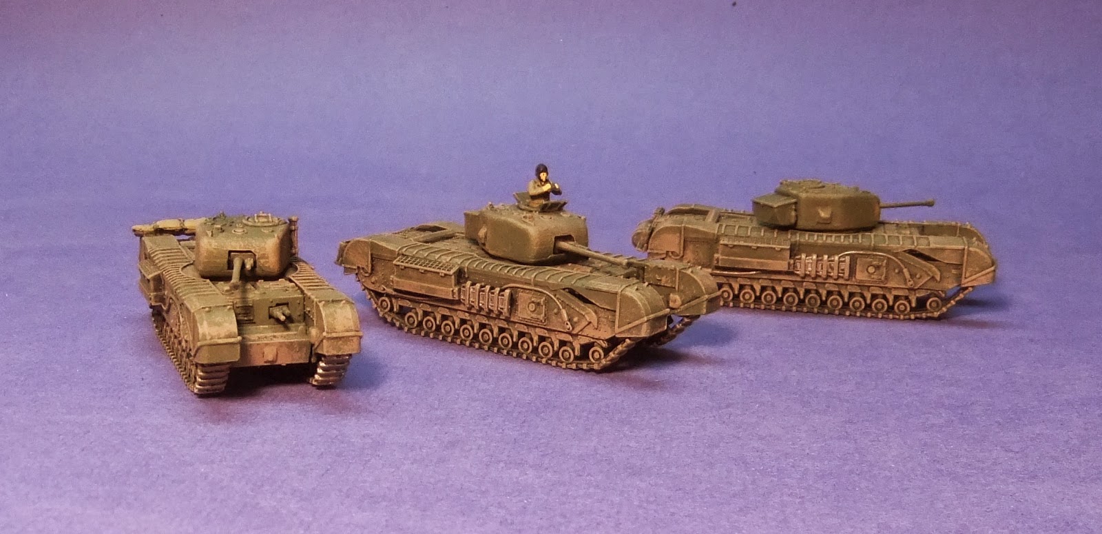 Rabbits In My Basement: Churchill tanks done!