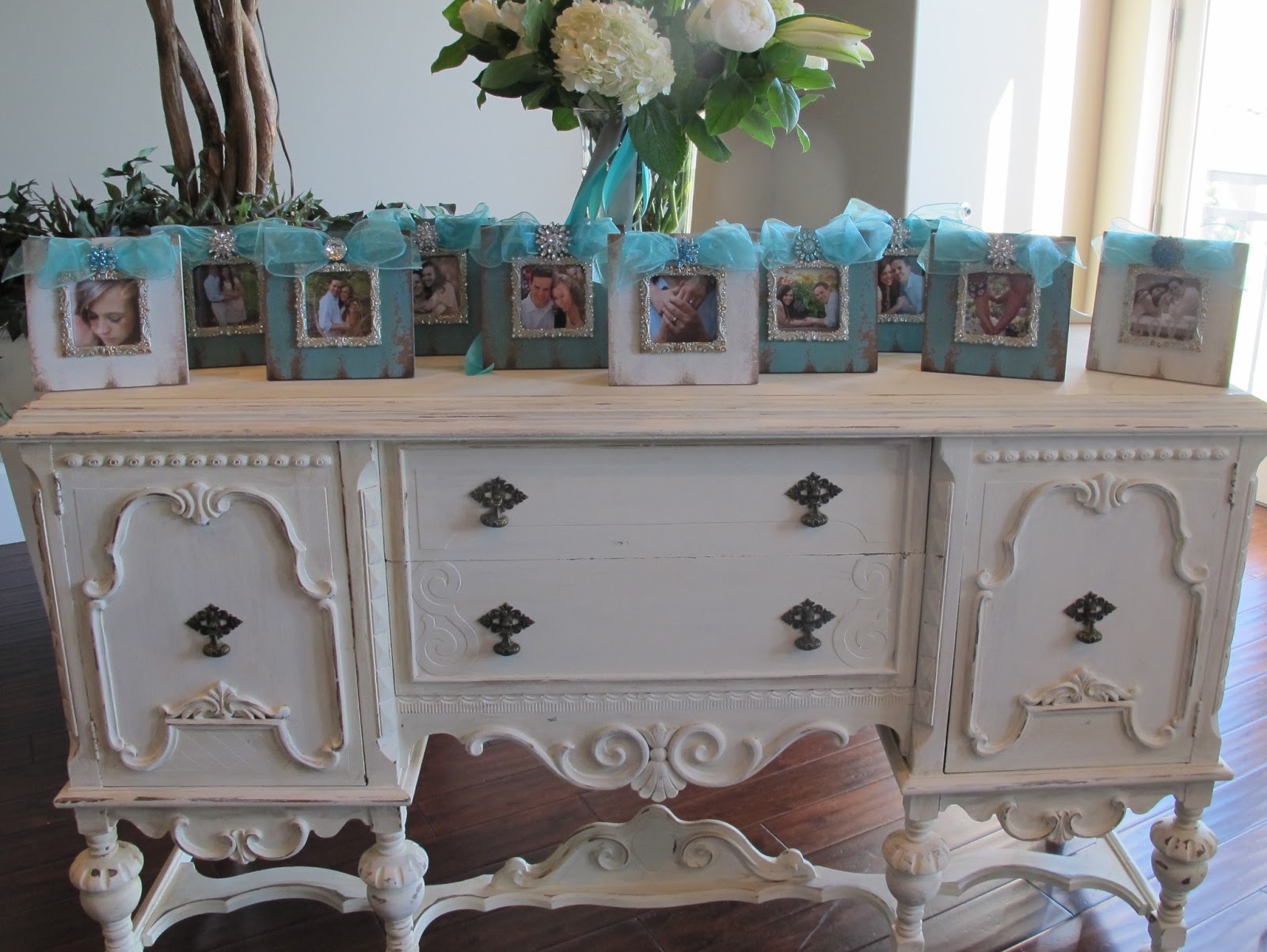 An Aqua French-Inspired Wedding Reception - Purple Chocolat Home