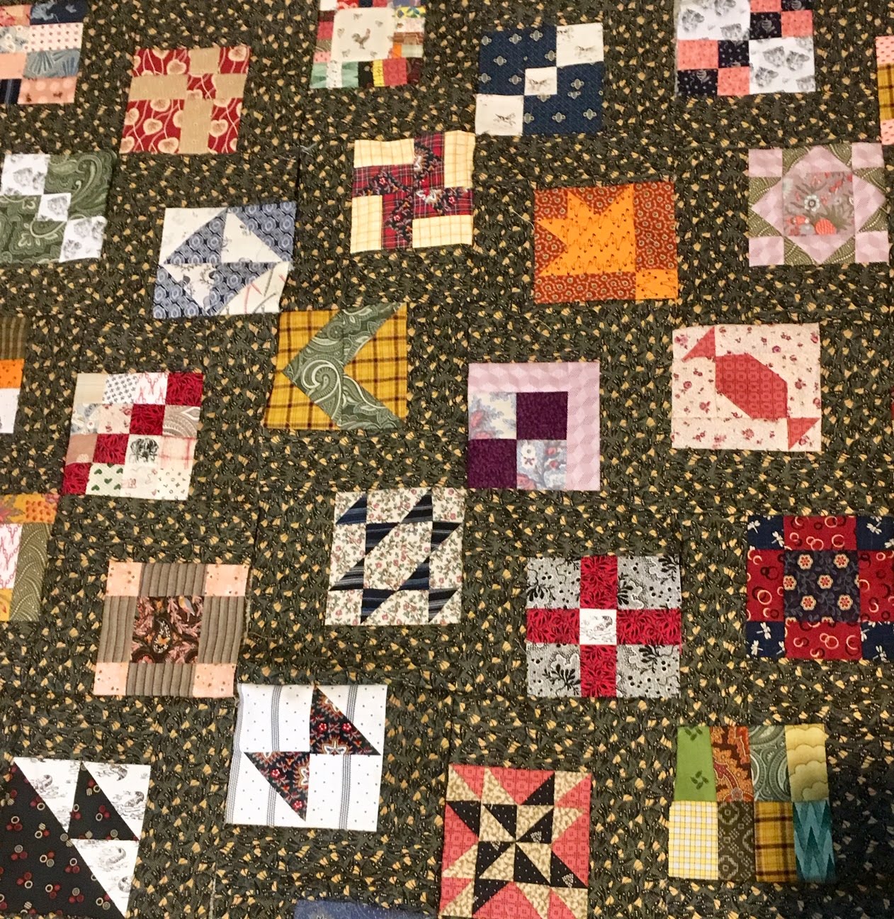 klein meisje quilts: patience corner set