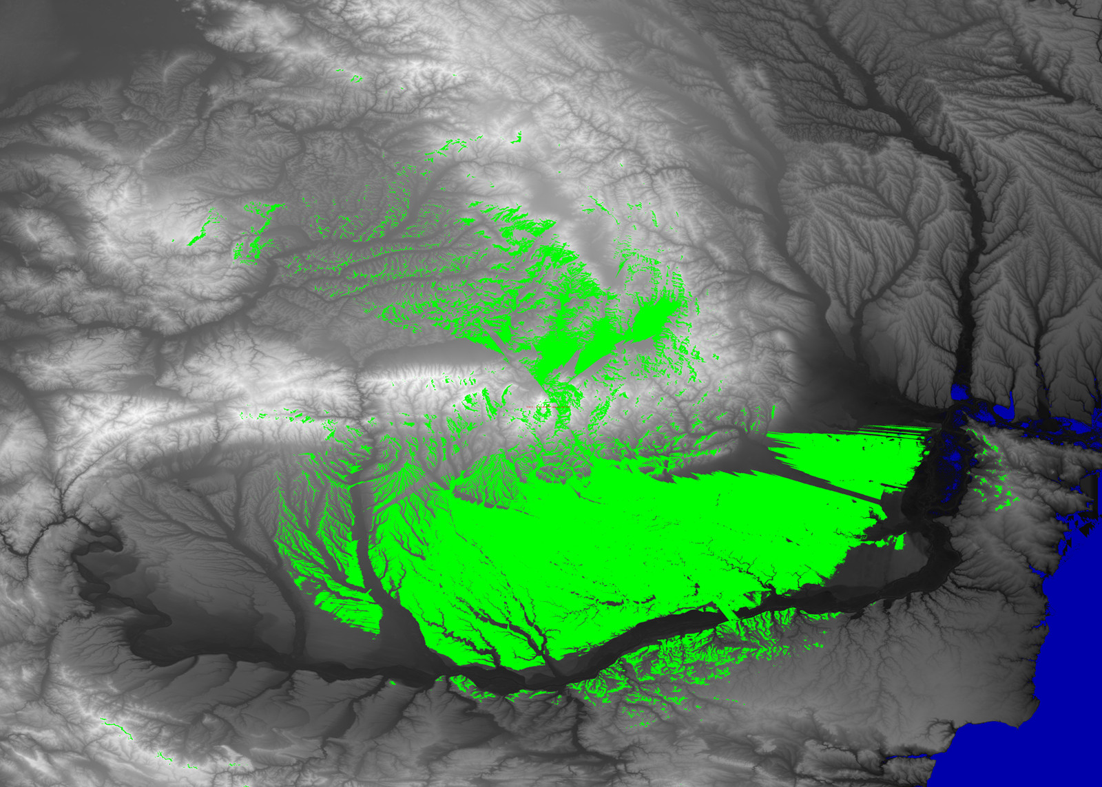 Generate radio coverage maps with SPLAT! · One Transistor