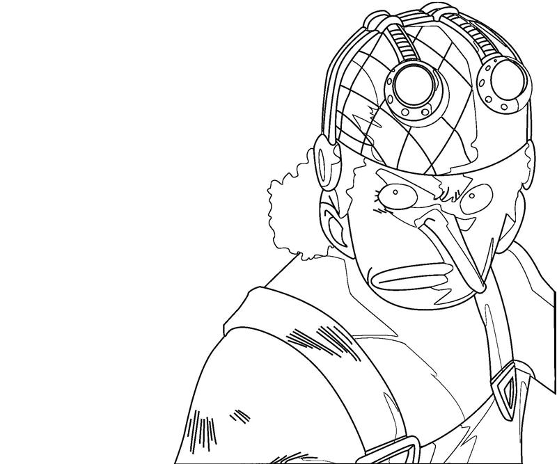 Usop 6 Coloring | Crafty Teenager