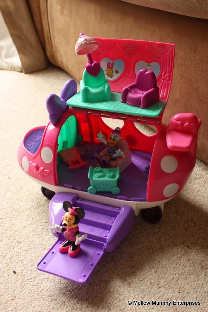 Mellow Mummy: Minnie Mouse Bowtique Polka Dot Jet Toy Review : Taking ...
