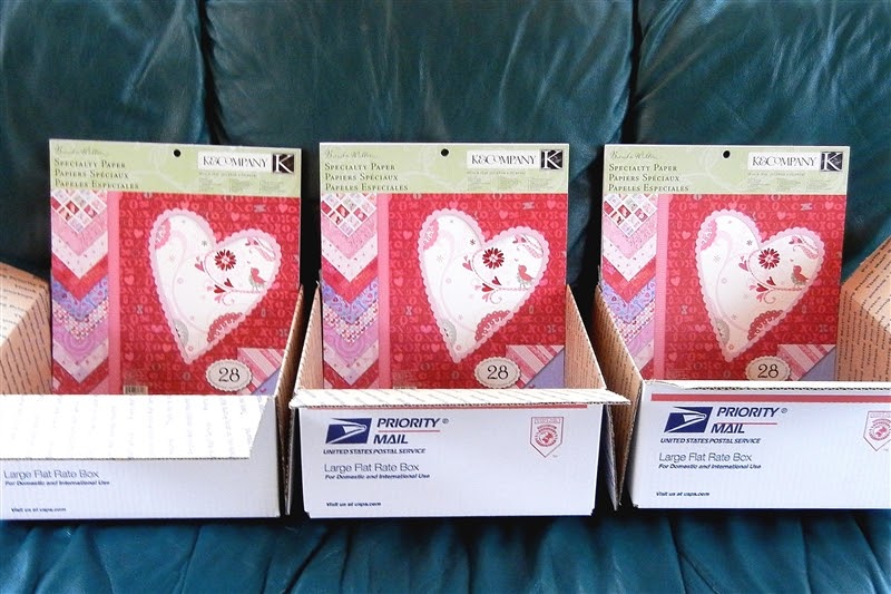 Capadia Designs: Fourth Blogoversary - Filling the Boxes!