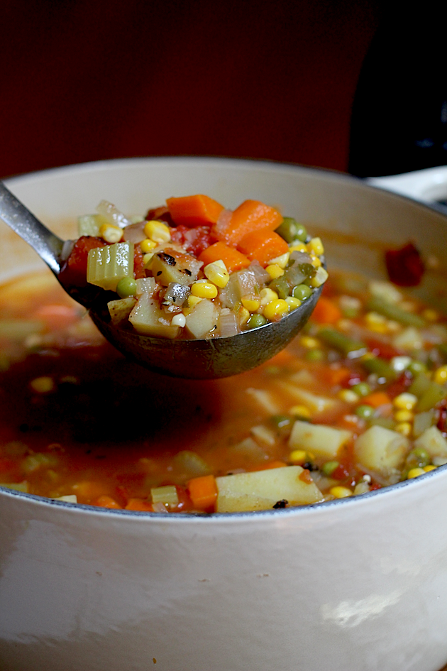 Savor Home: THE BEST SUMMER VEGETABLE SOUP... EVER.