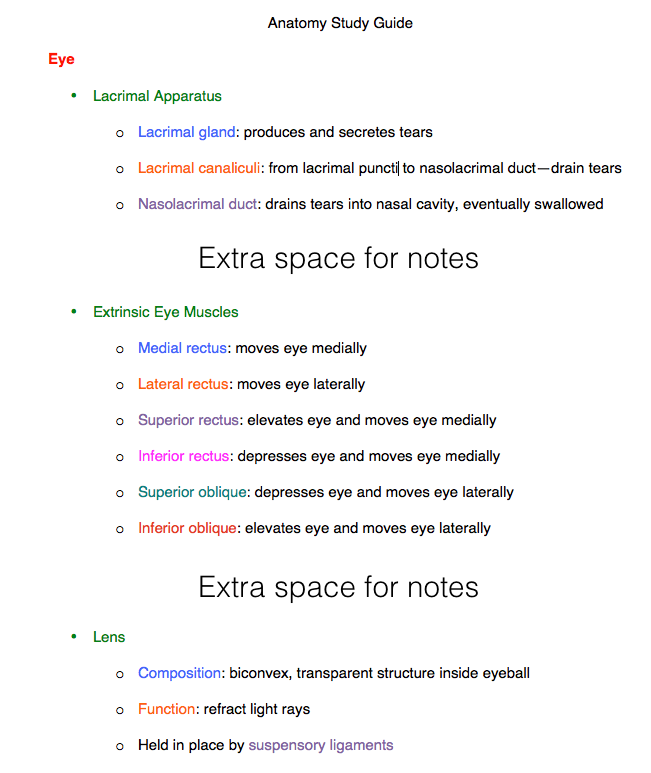 Uniquely College: How To Create A Great Study Guide