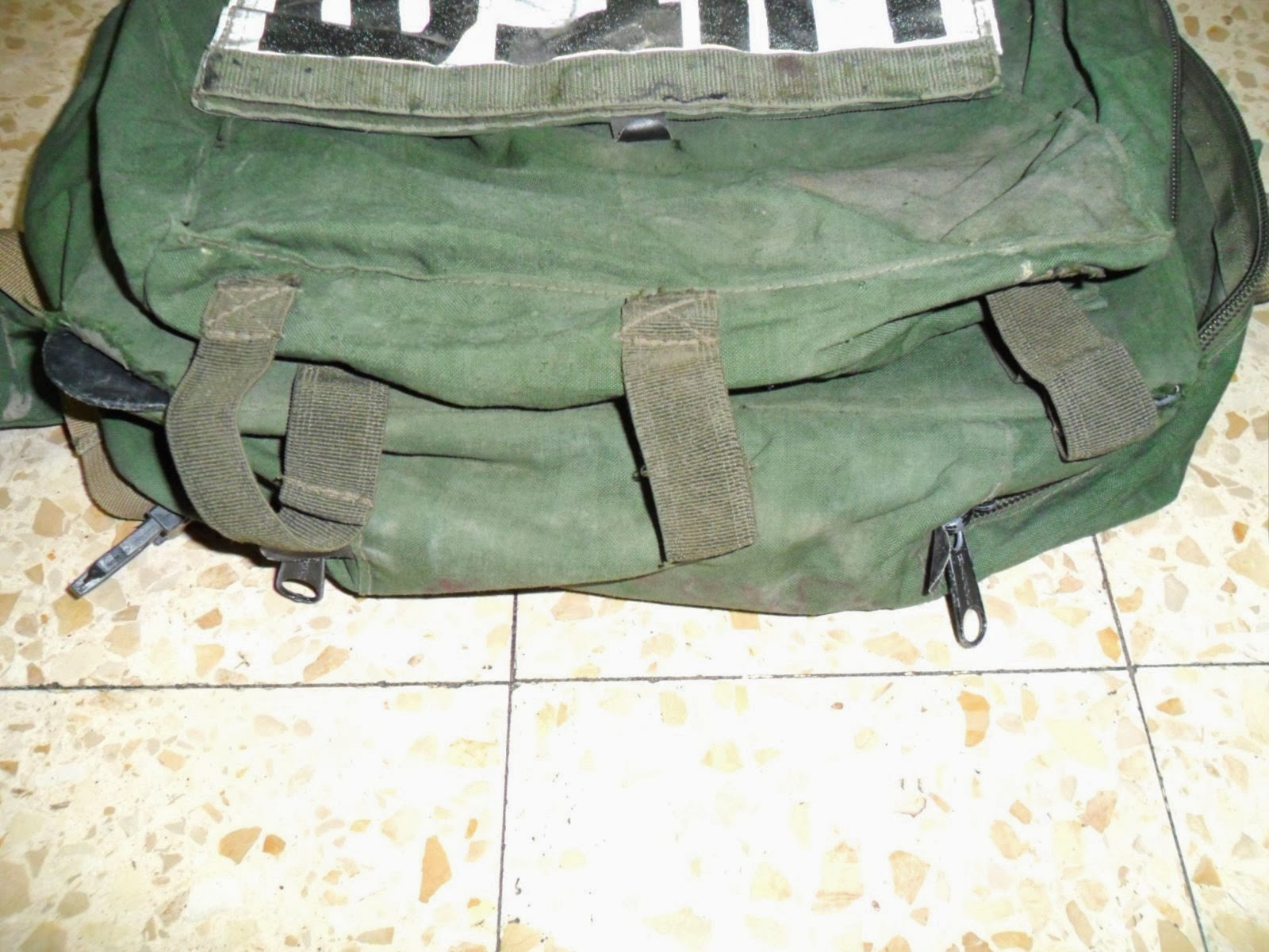 Webbingbabel: Israel Defense Forces IDF Medic backpack