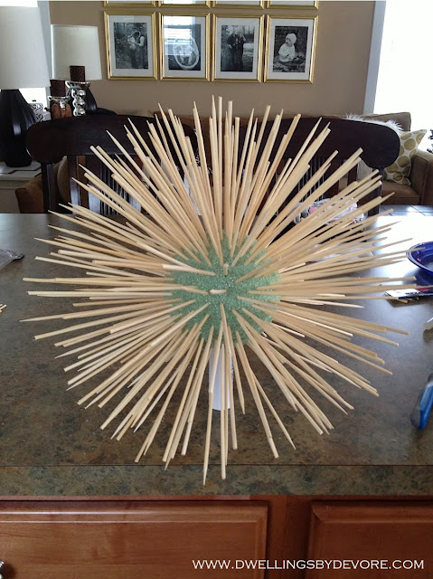 Dwellings By DeVore: DIY Starburst Tree Topper