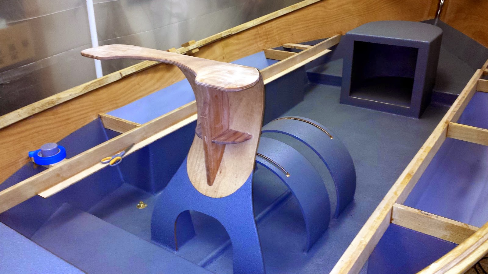 Fly Fishing Traditions: Kingfisher Drift Boat Build - Painting the ...