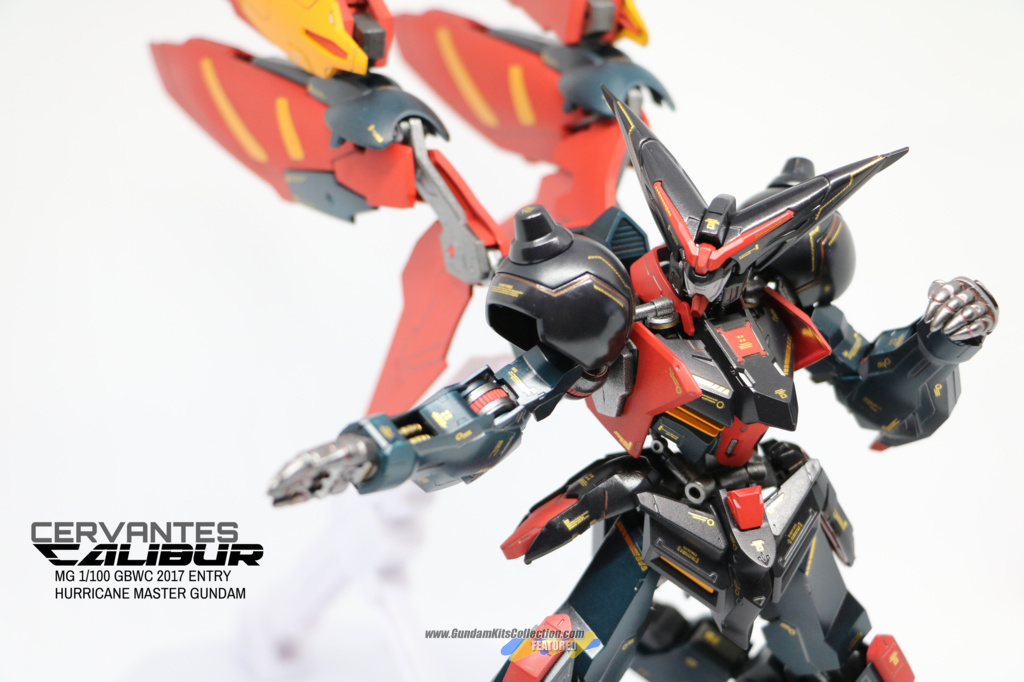 Custom Build: MG 1/100 Hurricane Master Gundam [GBWC 2017]