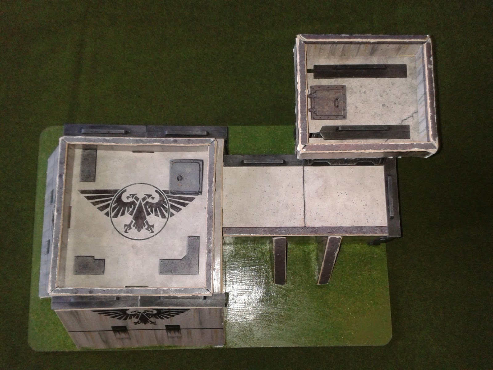 Didcot Wargames Club: Nostalgia Trip- 40k Card Terrain Showcase