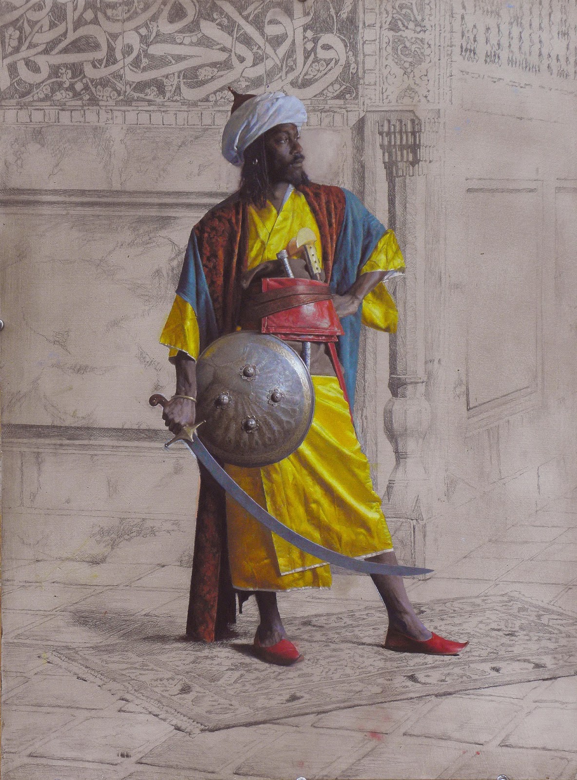 Ken Laager : A Moorish Man-at-Arms