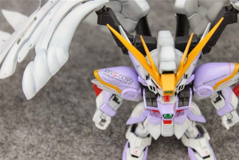 Custom Build: SD x MG Wing Gundam Zero Custom