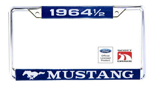 Virginia Classic Mustang Blog: Mustang License Plate Frames - Now in Stock!