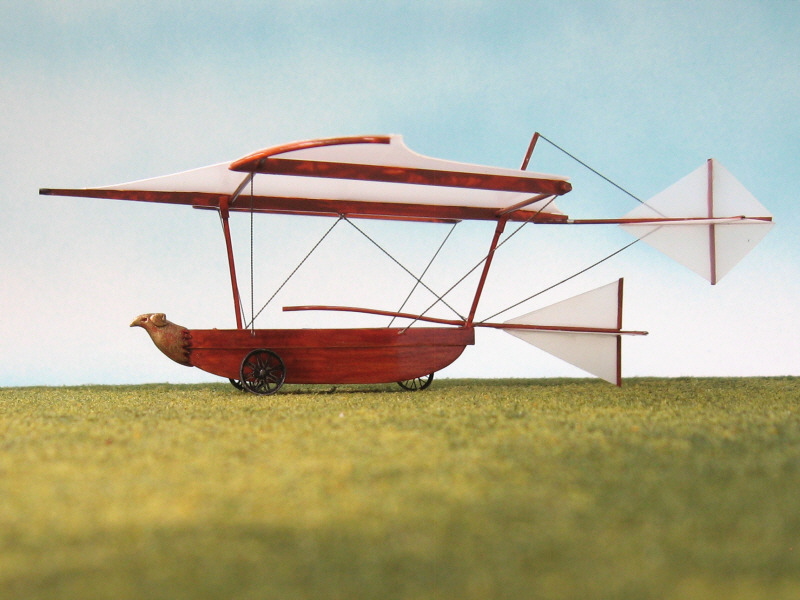 Sir George Cayley's Flying Carriage, 1853 , scratch 1/72nd - Ready for ...