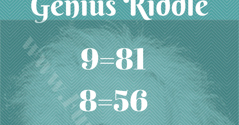 Genius Riddle