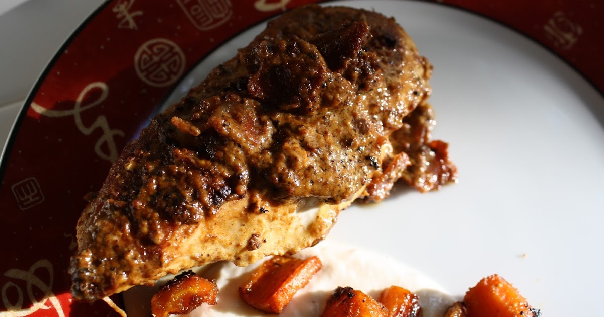 Lactose-Free Girl: Chicken with Mustard and Bacon