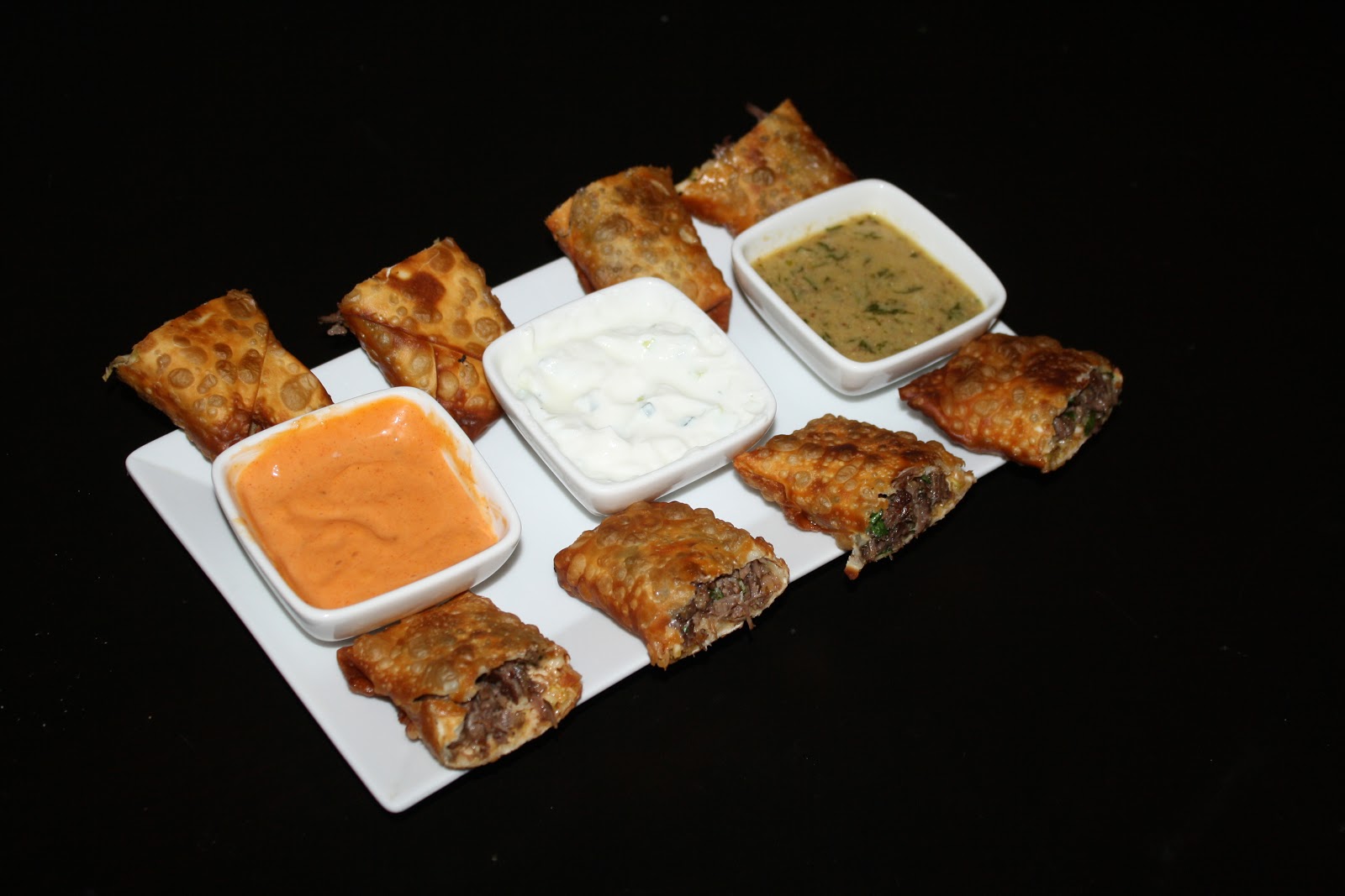An Immovable Feast: Short Rib Egg Rolls