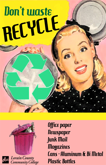 Welcome to My Imagination: Retro recycle posters