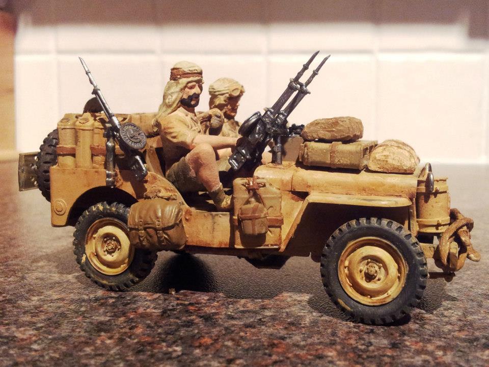 Military Model Making: SAS Jeep, North Africa, LRDG