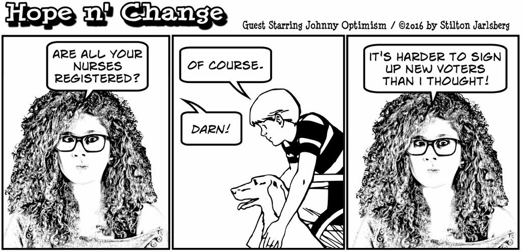 Hope n' Change Cartoons: Pinched Hitter