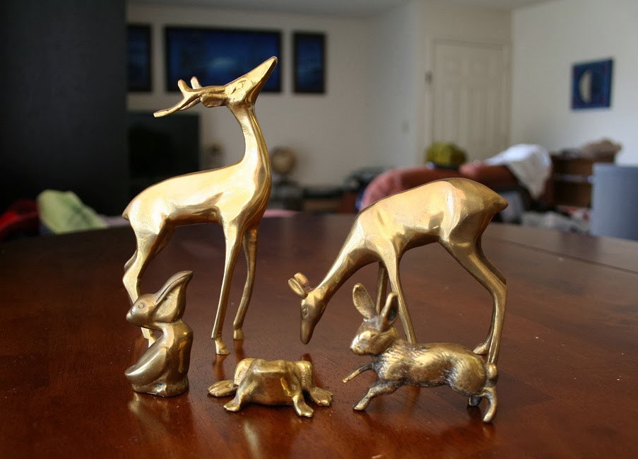 Things We Thrifted: Brass Animals Part 2