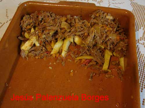 Jesus Palenzuela Borges: Carne Mechada o Ripiada