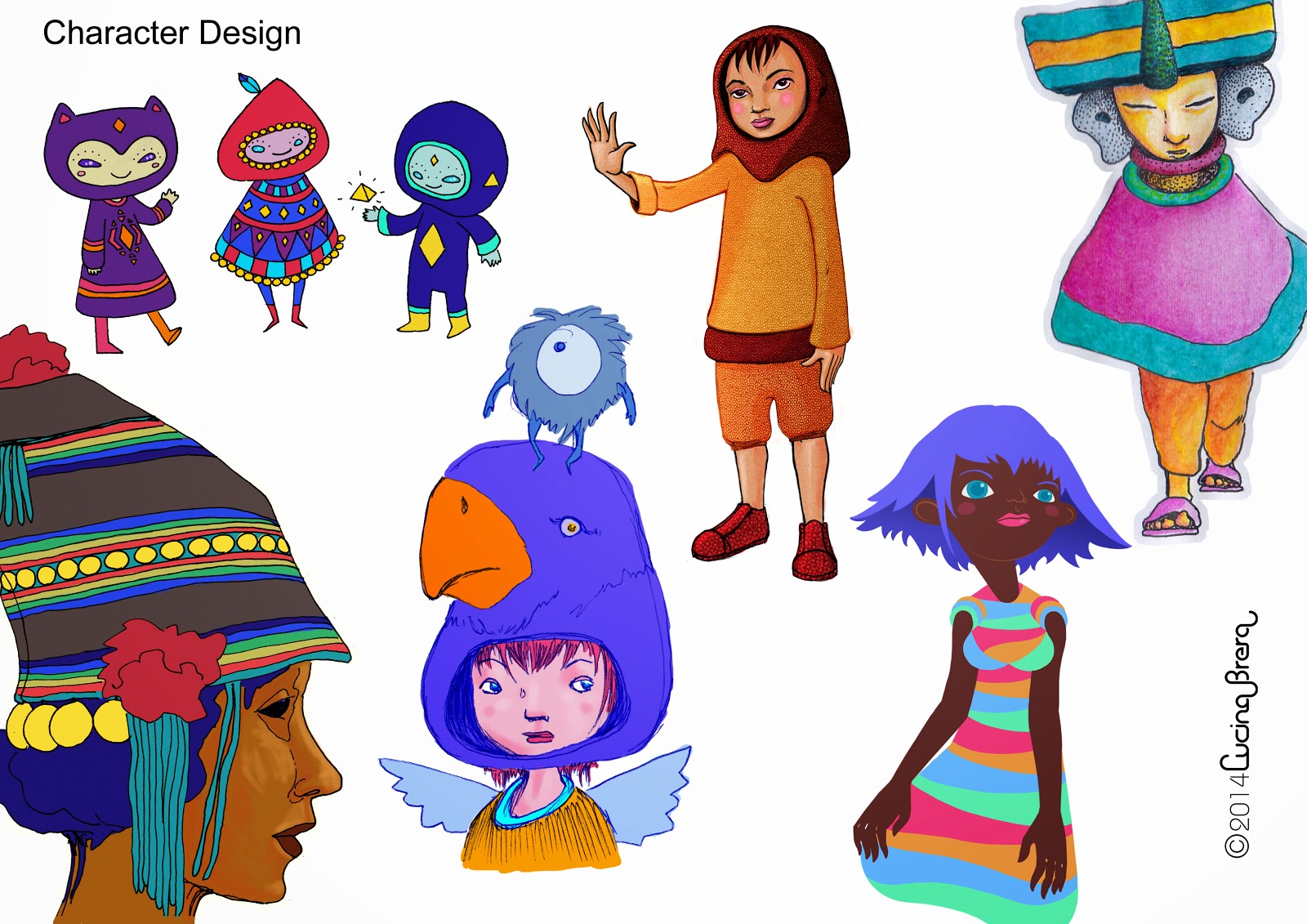 Lucina Brera: Chara Design