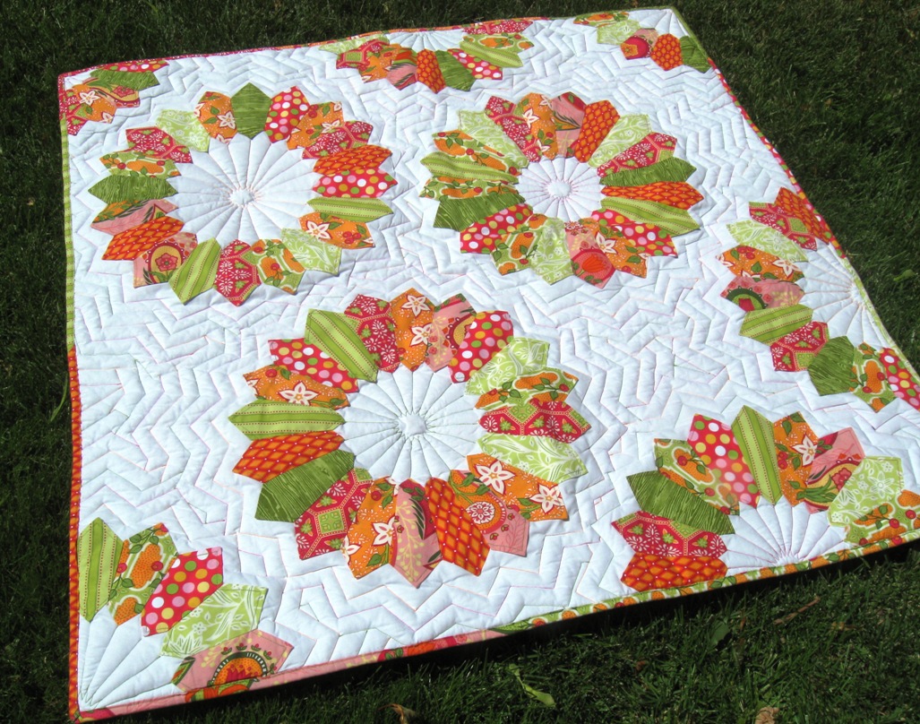 Happy Quilting: Double Dresden Delight - EZ Dresden Challenge