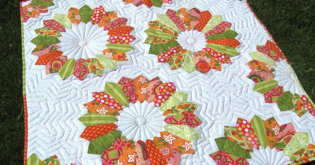 Happy Quilting: Double Dresden Delight - EZ Dresden Challenge