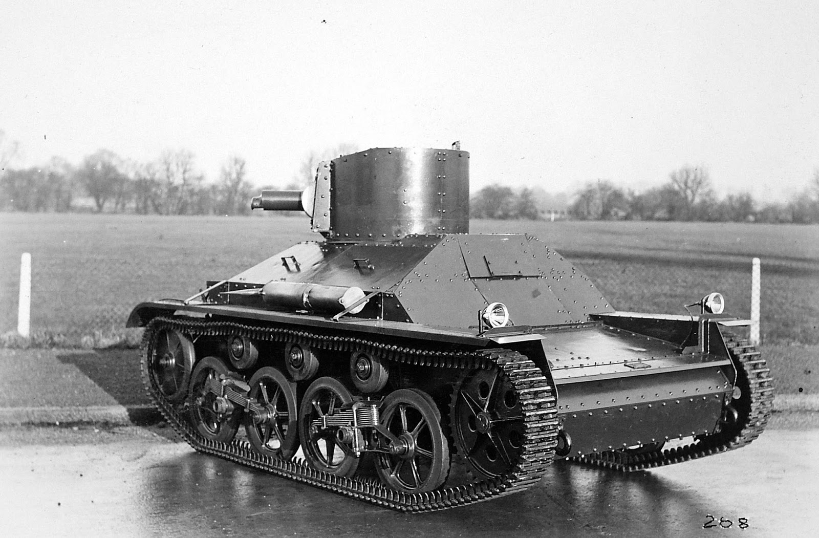 Interwar Tank Development: Vickers Carden-Loyd Light Tank Mk II, India