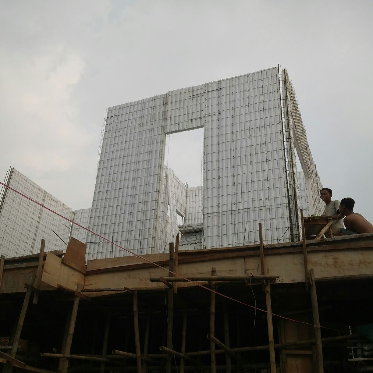 Kontraktor: Dinding Panel Styrofoam pengganti dinding bata