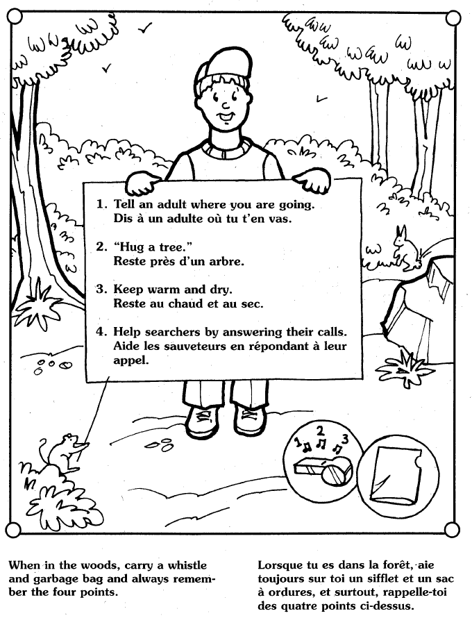 The Spec Ops Blog: LOST CHILD PREVENTION: Free 16-page Hug-A-Tree ...