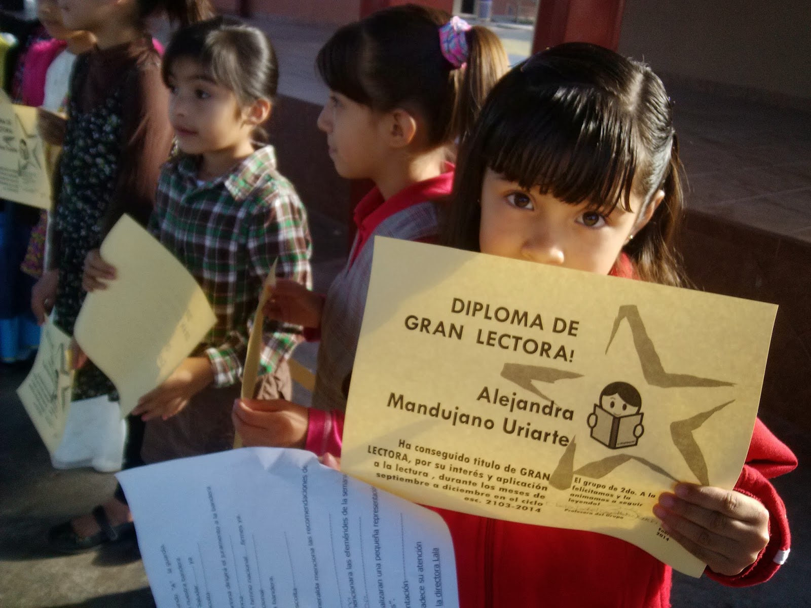 Primaria Madero: DIPLOMA GRAN LECTOR