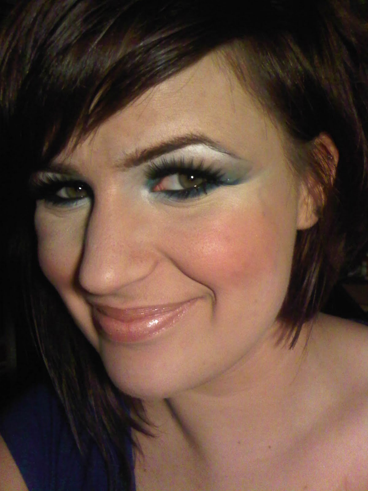 Extra big false eyelashes