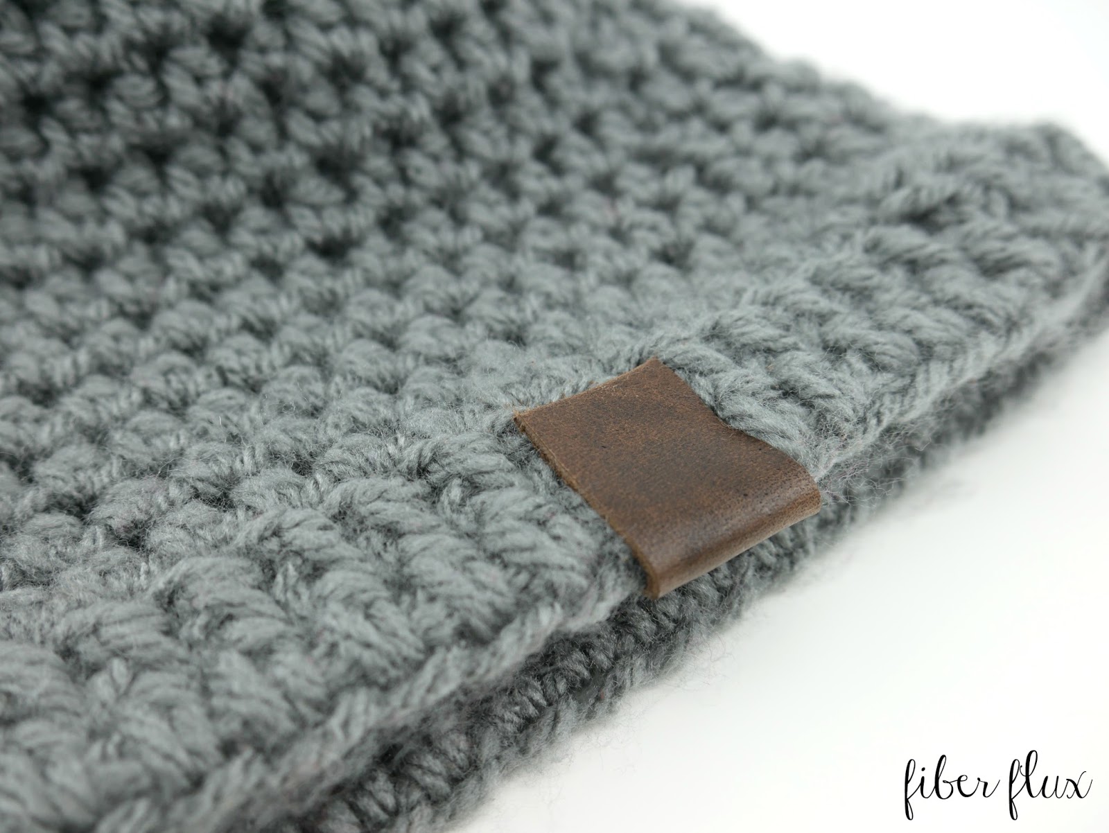 Fiber Flux: How To Add A Little Tag To A Hat...A Great Way to Up-Cycle!