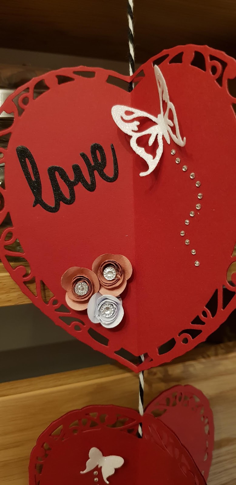 RED OBSESSION CARDS: Hearts For My Valentine