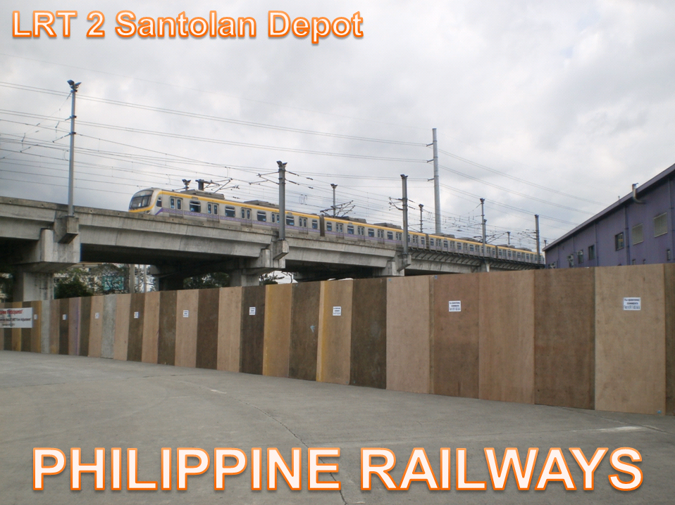 .: LRT 2 Santolan Depot