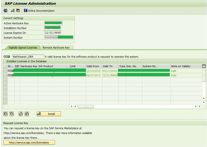 VENKAT SAP BASIS: license key tables in SAP