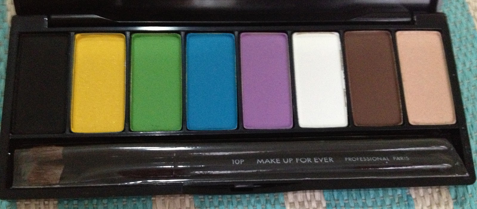 MUFE Technicolor Palette Swatch | Putri Kansil | My Eco Bella