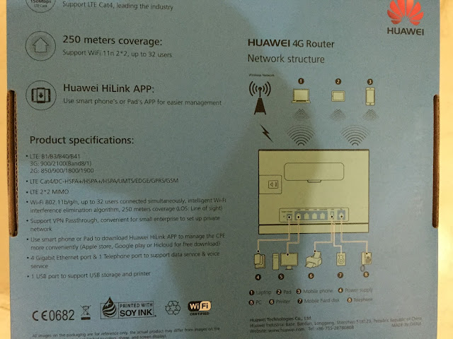 HUAWEI B315s-936 LTE CPE : Globe New 4G Wireless Modem