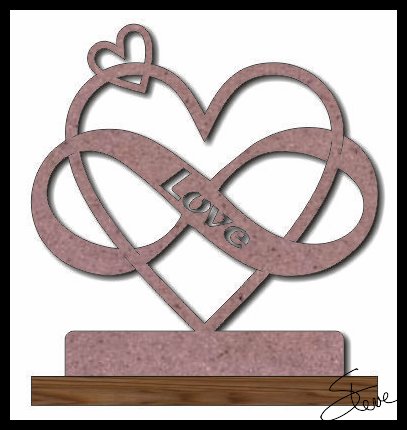 Scrollsaw Workshop: Infinity Love Scroll Saw Pattern