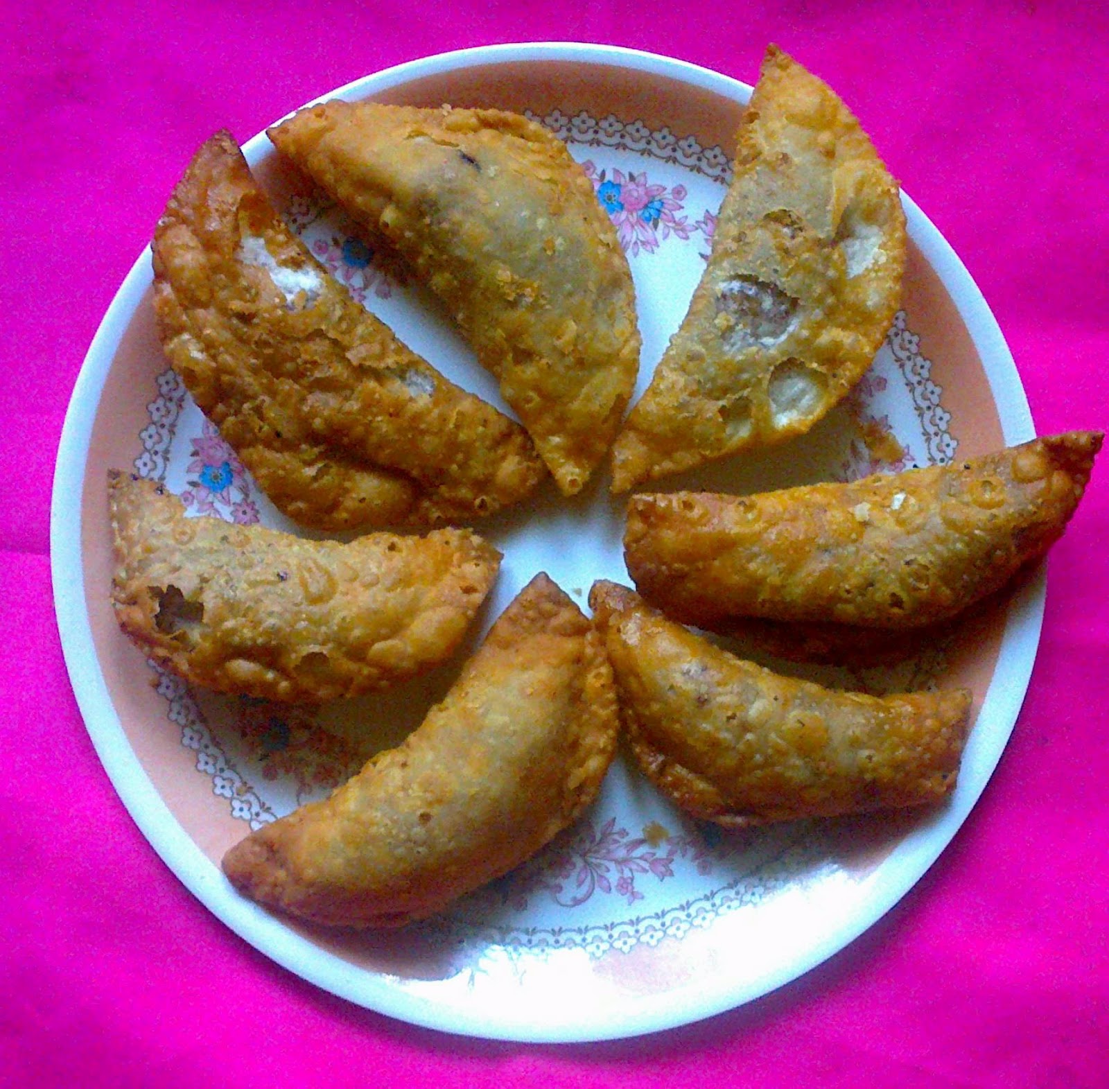 RECIPE ADAPTER: Nevri, Karanji, Karajikayi, Sweet Turn Overs