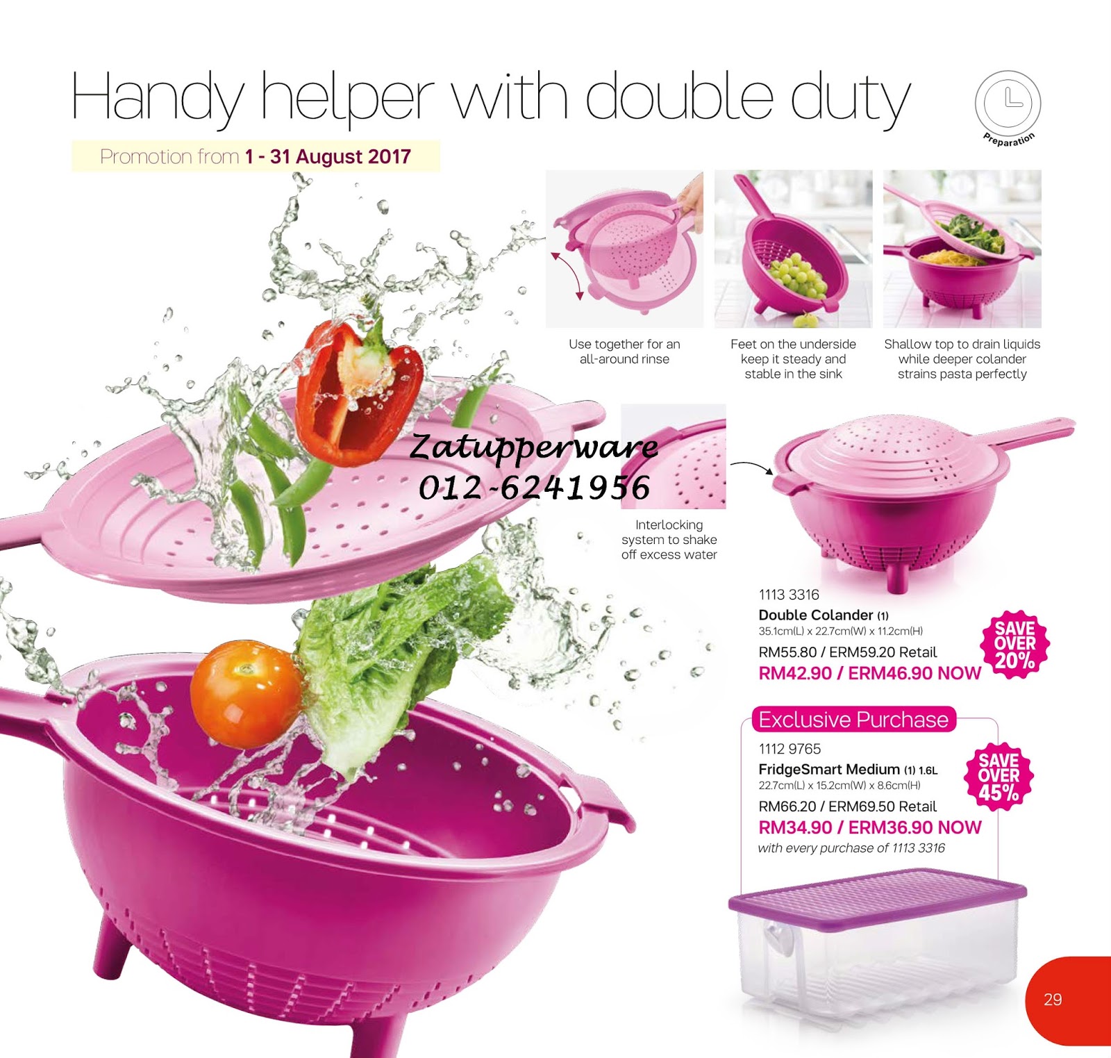 Za Tupperware Malaysia : August 2017