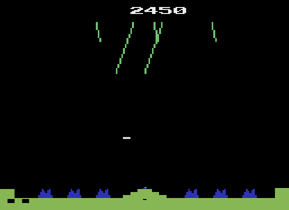 8-Bit City: Atari Missile Command Screenshots