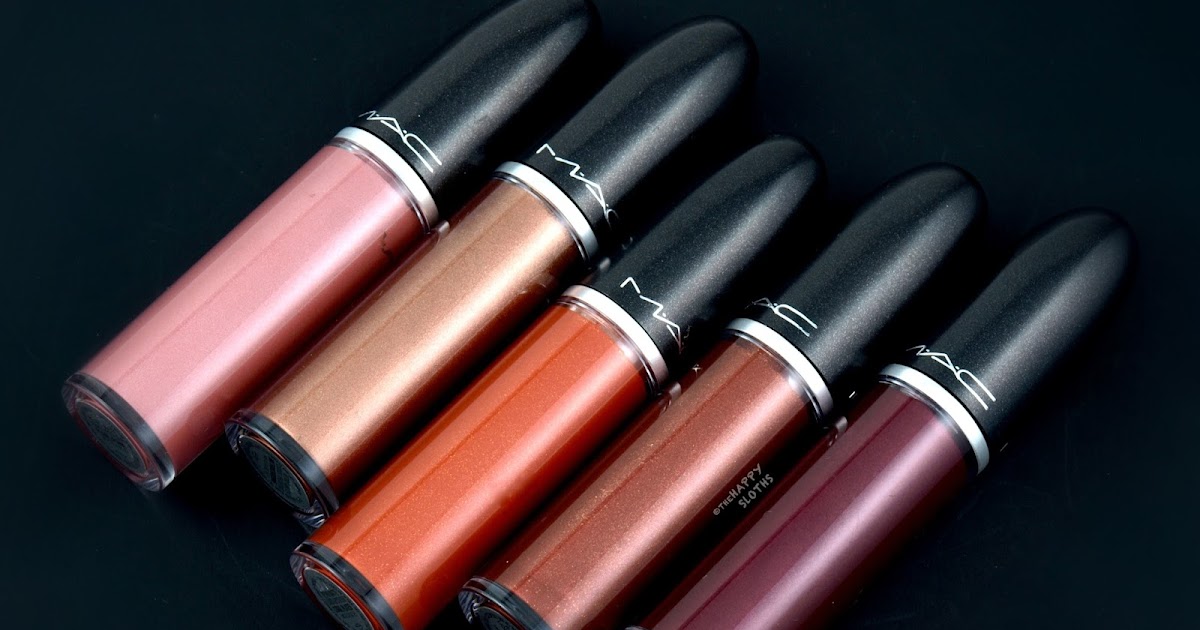 MAC Retro Matte Liquid Lipcolour Metallics: Review and Swatches | The ...