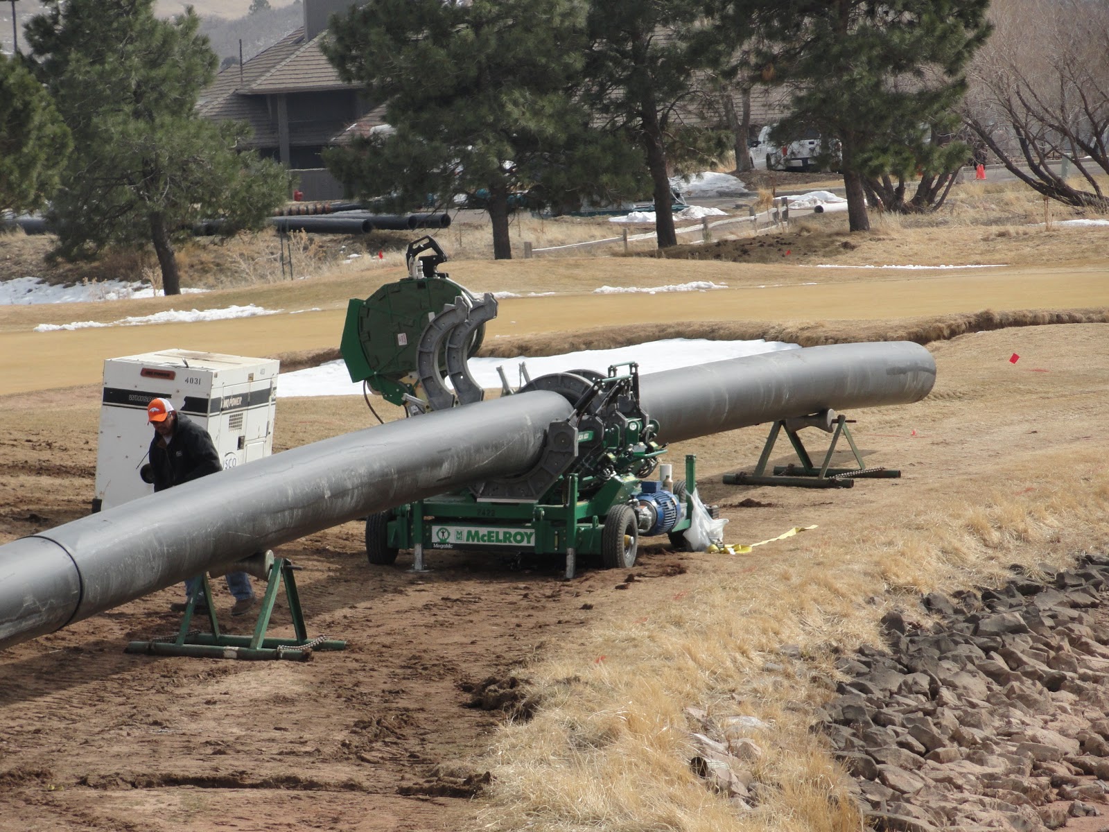 Arrowhead Golf Club Turf Care Department: Wet Well and Pipe