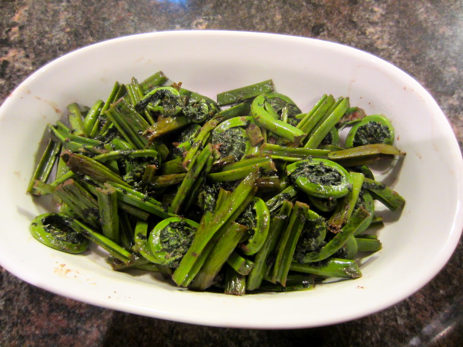 Taste of Nepal: Fiddlehead Fern - Neuro, Niuro (नीयूरो)