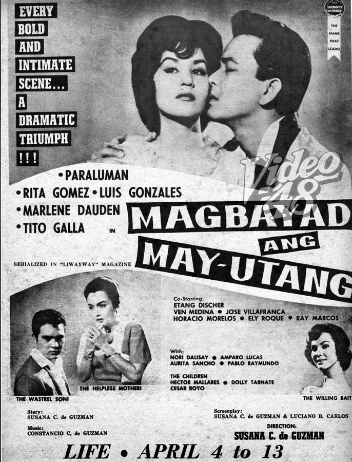 Video 48: THE SIXTIES # 216: PARALUMAN, RITA GOMEZ, LUIS GONZALES ...